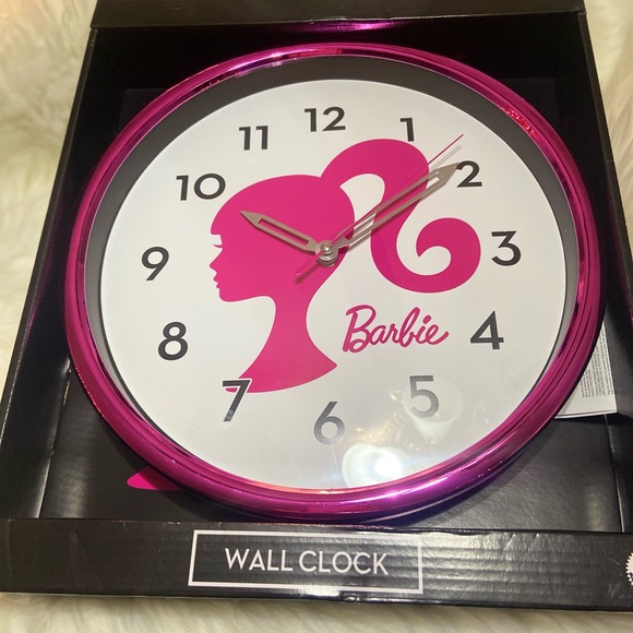 Barbie | Wall Decor | Barbie Wall Clock Limited Edition New | Poshmark